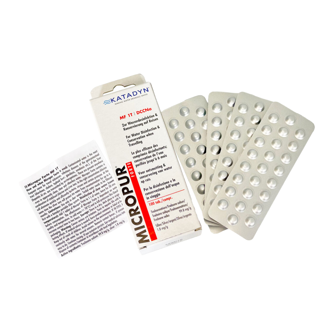 Katadyn Micropur Forte MF 1T/100 Water Purification Tablets 100 Pack – Zen